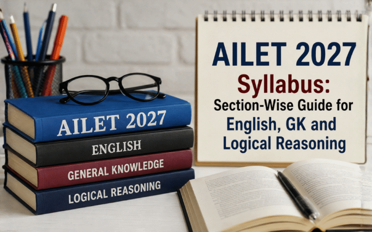 AILET 2027 Syllabus: English, GK & Logical Reasoning Guide - NPLC